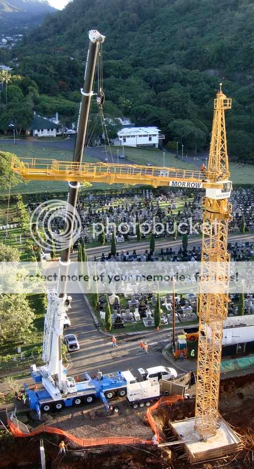 15 Craigside. Erection of Tower crane continues. | 15 Craigside ...