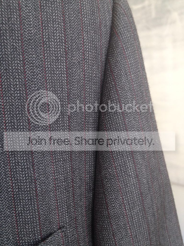 Nasty puckering on rear of jacket shoulders after having them narrowed ...